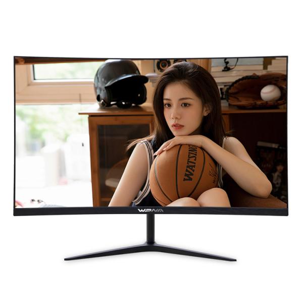 Quality IPS Panel Type 12v DC Curved Computer Monitor 27 Inch Full HD 1080p Widescreen for sale