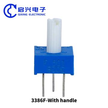 Quality 3386 Series Single Turn Potentiometer 10k Ohms Withstand Voltage 500V for sale
