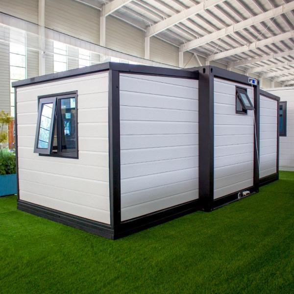 Quality Compact Structure Expandable Container House Steel Frame Prefab Container Homes for sale