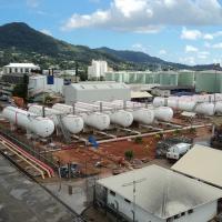 Quality Carbon Steel LPG Gas Storage Tank 100cbm Capacity for sale