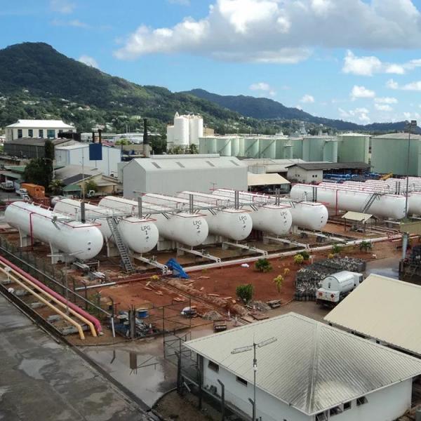 Quality Carbon Steel LPG Gas Storage Tank 100cbm Capacity for sale