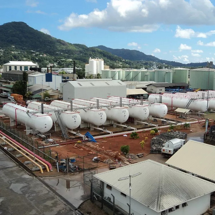 LPG gas storage tank