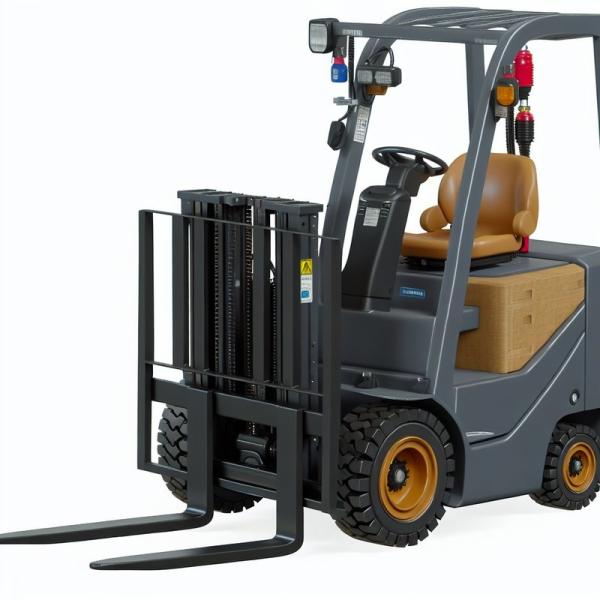 Quality Material Handling Electric Pallet Forklift with Solid Tyres and Durable Shimadzu for sale