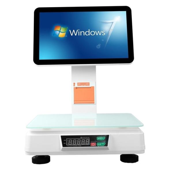 Quality OEM Supported Waterproof Android All-In-One POS Terminal with Scale and Serial for sale