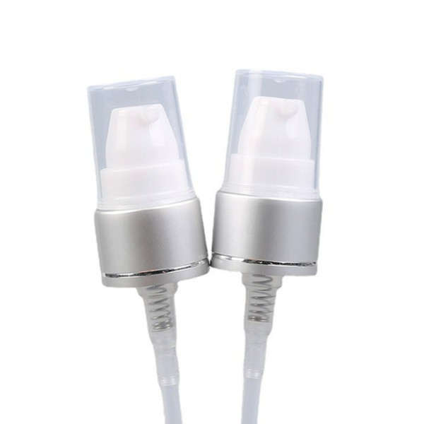 Quality 20/410 Screw Silver Spray Pump Sprayer Closure Cosmetic Treatment Pumps for sale