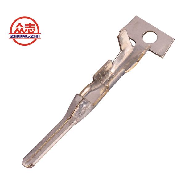 Quality Stamping Male Auto Wire Terminal Connectors Crimping Type 1.8 mm Width for sale