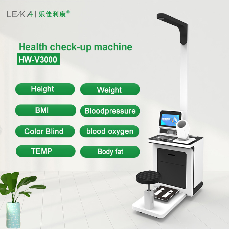 Quality Multi-Function Health Check-up Kiosk for Clinic Data Transmission via Wifi for sale