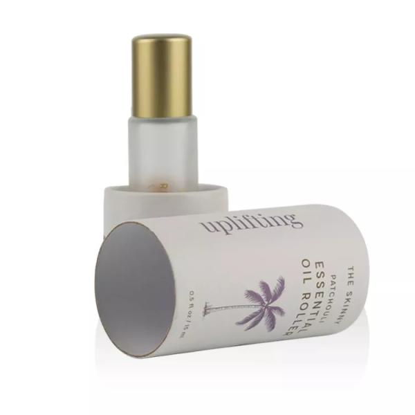 Quality 15ml Essential Oil Paper Tube Cosmetic Roller Bottle Container Packaging for sale