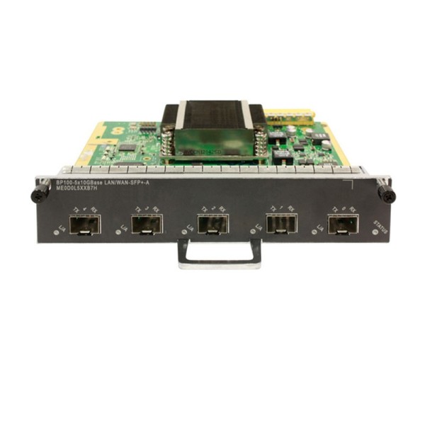 Quality 03030PYR Huawei BP100 5 Port 10GBase LAN/WAN-SFP+ Flexible Card ME0D0L5XXB7H for sale