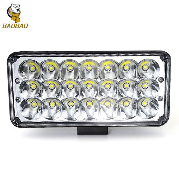 Quality 21 LED 63W Metal Casing Universal Headlight Bright LED Work Light for sale
