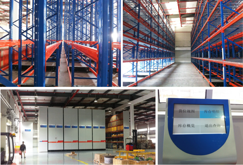 Electric mobile racking system