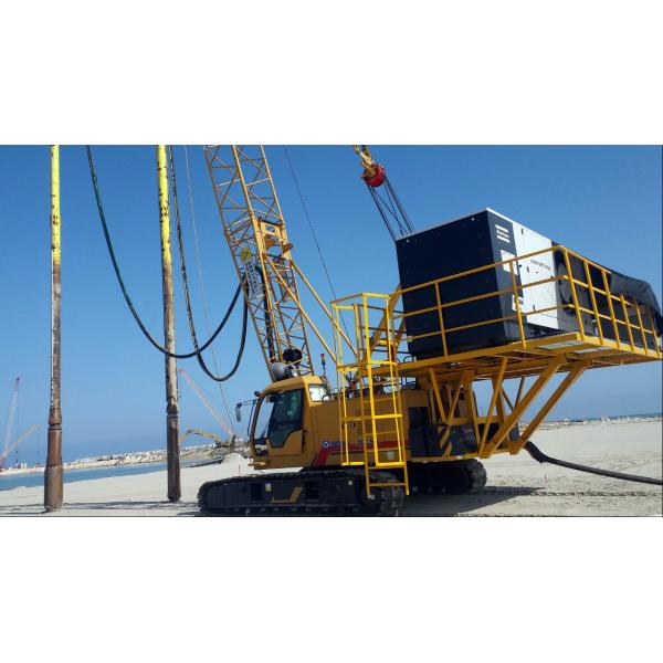 Quality Top Feed Electric Vibroflot Equipment Deep Foundation Construction 75W - 260W for sale