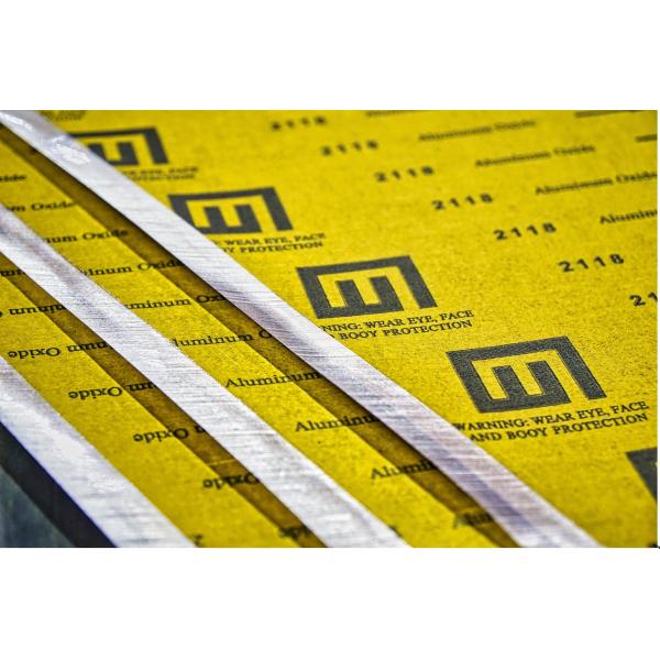 Quality Coated Abrasives Jumbo Rolls Aluminium Oxide Grain, Yellow Cloth Backing for sale