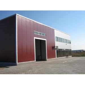Quality Modern Prefab Steel Storage Buildings with Sandwich Panel Roof for sale