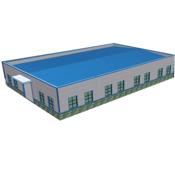 Quality OEM Prefabricated Light Steel Structure Storage Warehouse Decoiling for sale