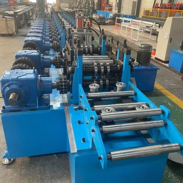 Quality Heavy Duty Pallet Rack Upright Roll Forming Machine For Galvanized Steel Storage for sale