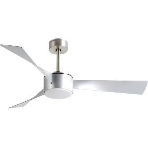 Quality 52 Inch Fashionable Silver Ceiling Fan Lighting With Remote Control for sale