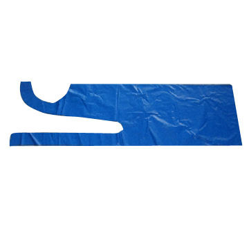 Quality Unisex CPE Isolation Apron Hair Salon Non Sterile Poly - Coated Polyspunbond for sale