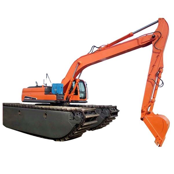 Quality Keda 6inch /8inch Amphibious River Excavator Dredger Vessel for sale