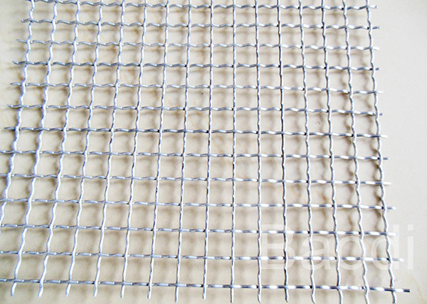 Quality Stainless Steel Woven Wire Mesh Rolls , Square Pattern Woven Wire Mesh Panels for sale