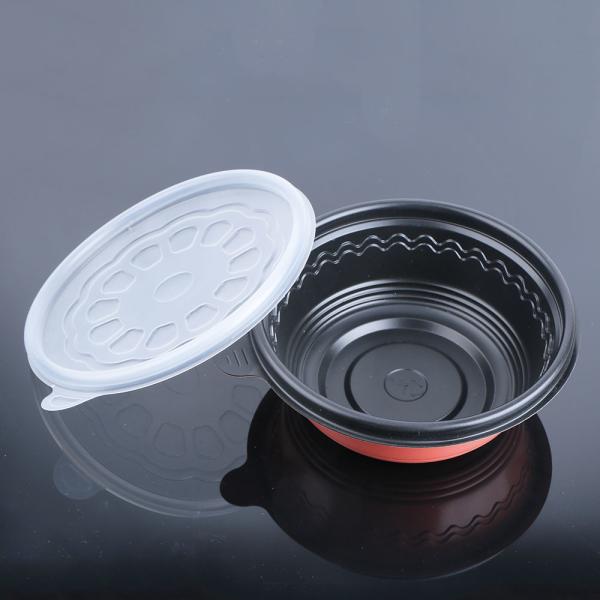 Quality Plastic 1000ml Microwavable Disposable Soup Bowls for sale