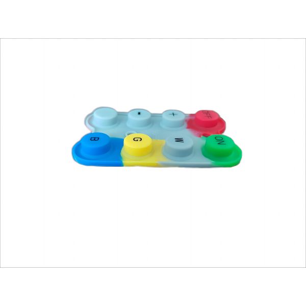 Quality Customized Shape Silicone Buttons For Electronic Devices With Conductive Button for sale