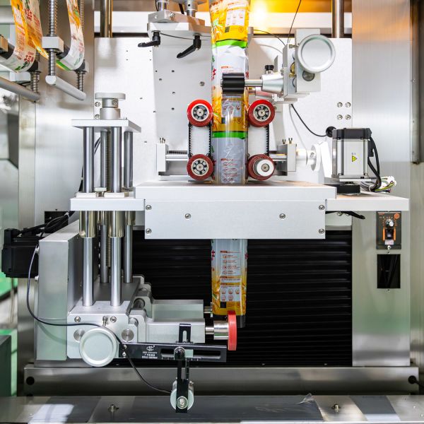 Quality 3600 pcs/Hour 2.5KW Automatic Bottle Shrinking Machine with Sleeve Labeling for sale