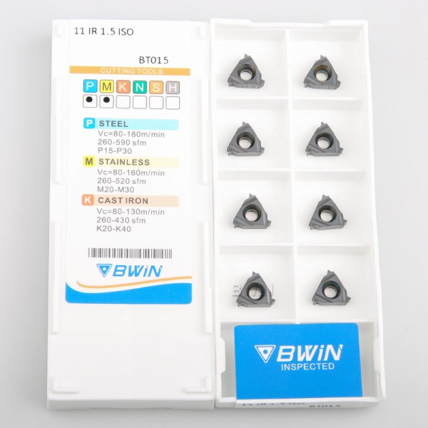 Quality 16er Carbide Threading Inserts 0.5 2.0 1.5 1.25 For ISO Thread Turning Tool for sale