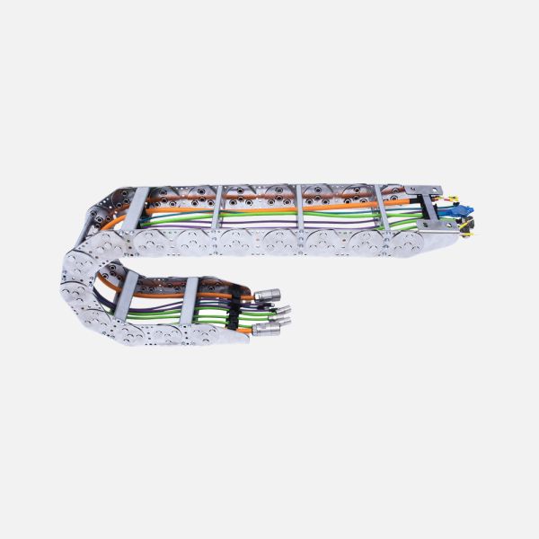 Quality Custom Made Steel Cable Drag Chain Cable Carrier 47mm 58mm 68mm Inner Height For Machine Tool for sale
