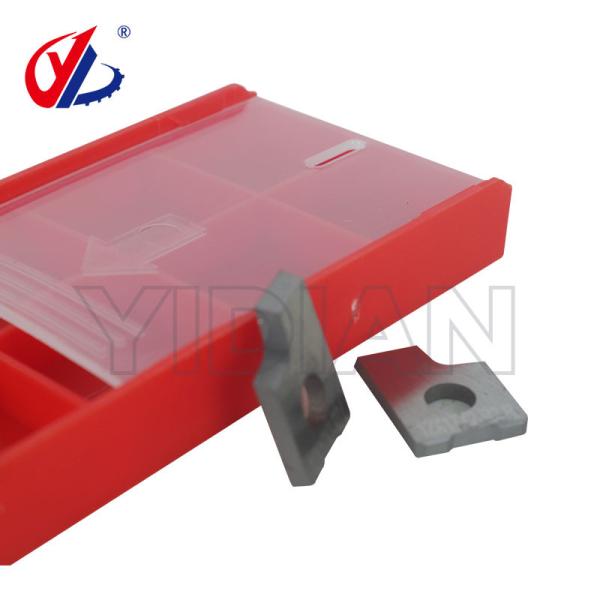 Quality Edgebander Carbide Insert Cutting Knife 12x17x2-R2R Edgebanding Scraping Blades for sale