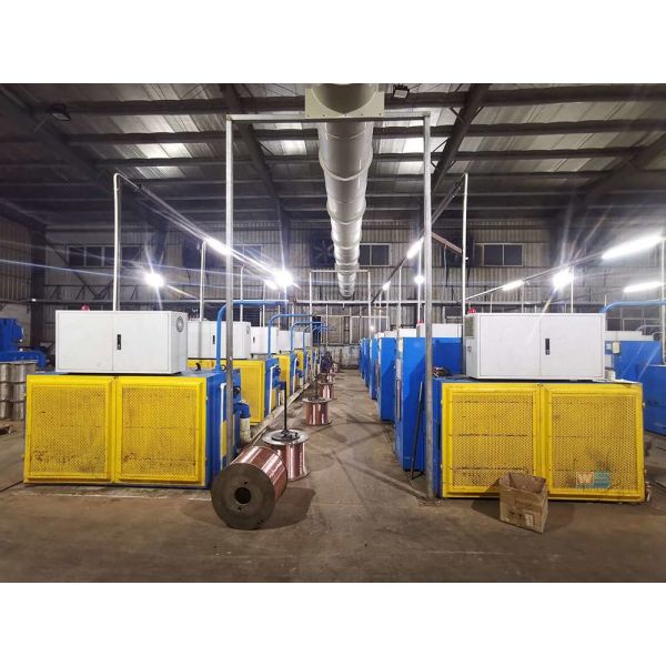 Quality Stepless Speed Copper Wire Extrusion Machine , Used Fine Wire Drawing Machine for sale