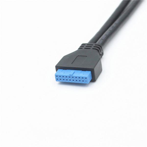 Quality USB3.0 Extension Cable 0.3m PVC 20pin Line Motherboard for sale