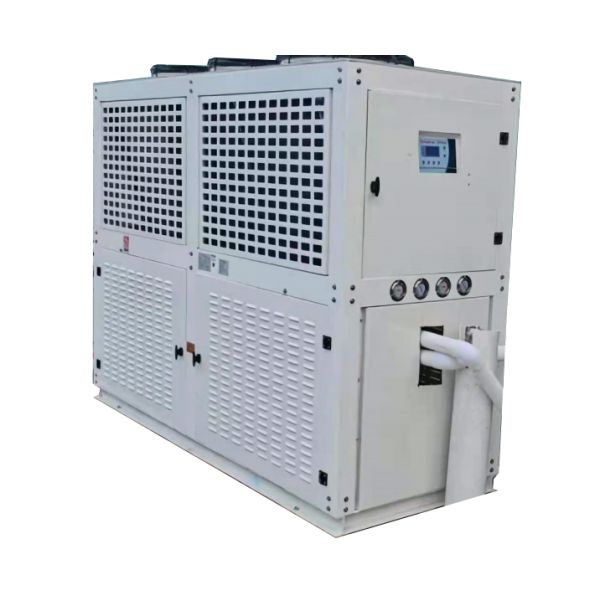 Quality Industrial Air Cooled Chiller 20HP to 50HP for Extruder Blower Injection Moulding with R22/R404A Refrigerant for sale