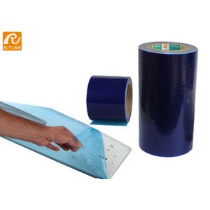 china Waterproof Clear Plastic Protective Film PE Sheets Solvent Based Adhesive Type