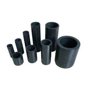 Quality Fine Polished Slender Cylindrical Graphite Crucible for Long Service Time Metal for sale