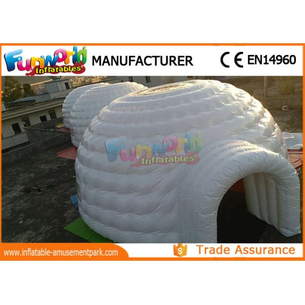 Quality Customized Air Sealed Inflatable Party Tent , Airtight Igloo Dome Tent for sale