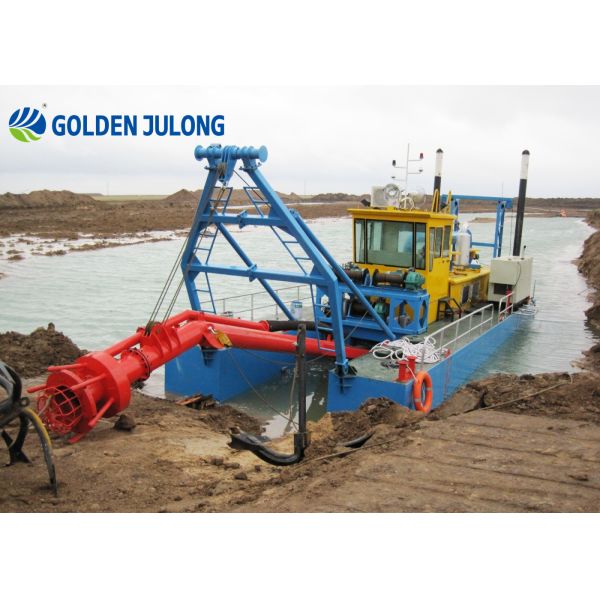 Quality River Sand Mining Equipment Jet Suction Dredger with Reliable Hydraulic System for sale