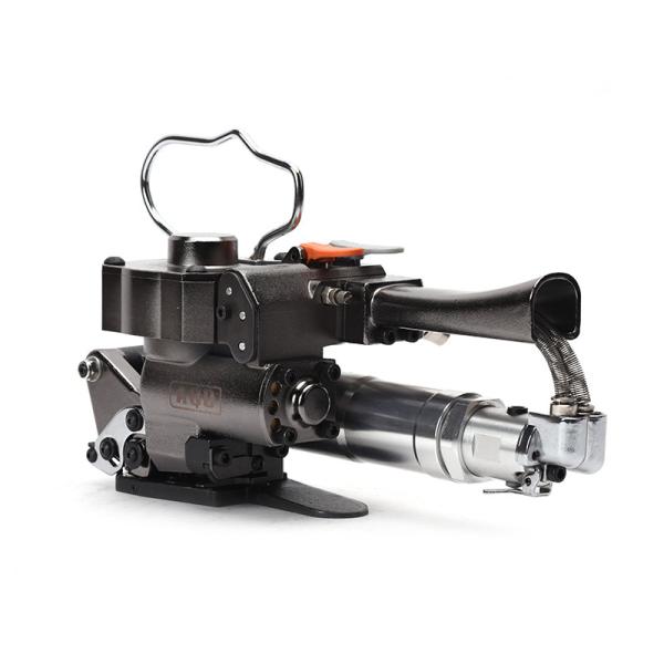 Quality PET Plastic Steel Pneumatic Steel Banding Tool Hot Melt Baler 4500N for sale