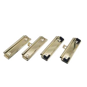 Quality Metal Drawing Board Clips Notepad Clip Board Clip Gold For Office for sale