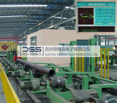 Quality Automatic Tube Bars Eddy Current Ultrasonic Testing System for sale