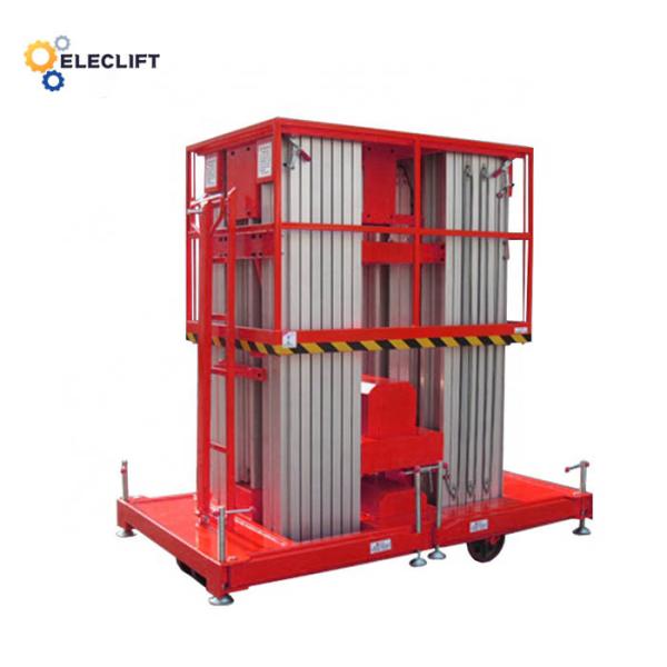Quality Aluminum Material 220V Electric 40 Foot Single Man Lift for sale