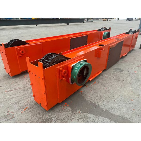 Quality Electric hoist lifting mechanism single beam overhead crane max lifting load 5t electric motor drive eot beam end carriage for sale