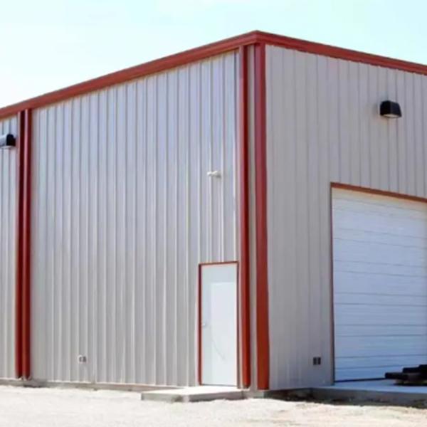 Quality C Z Purlin Prefab Warehouse Buildings Steel Frame Storage Building Workshop for sale