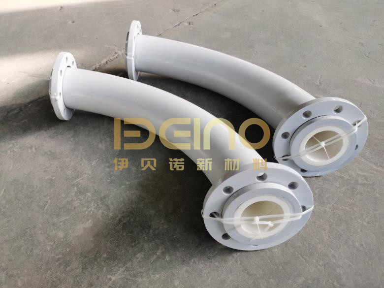 Quality Custom Alumina Ceramic Lined Tee for Abrasive Material Conveying for sale