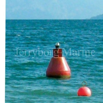 Quality Floating Buoy Custom Size Security Warning Marker Marine HDPE Navigation Buoy for sale