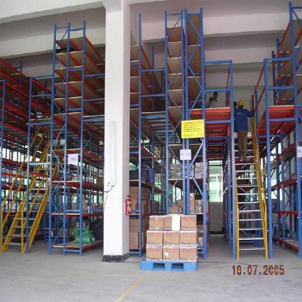 Quality Metal Adjustable Warehouse Racking Mezzanine floor Steel Mezz for sale