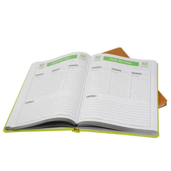 Quality 140x210MM Hardcover Journal Printing , A5 ruled Margin B5 Notebook for sale