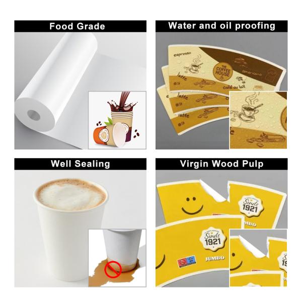 Quality Environmentally Laminated 9 Oz Paper Coffee Cup Making Machine 80-100 PCS/Min for sale