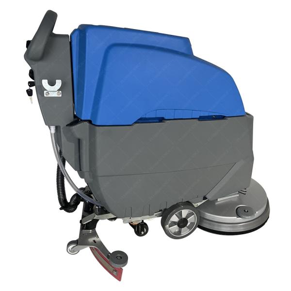 Quality Electric Street Vacuum Walk Behind Battery Operated Mechanical Road Sweeper for sale