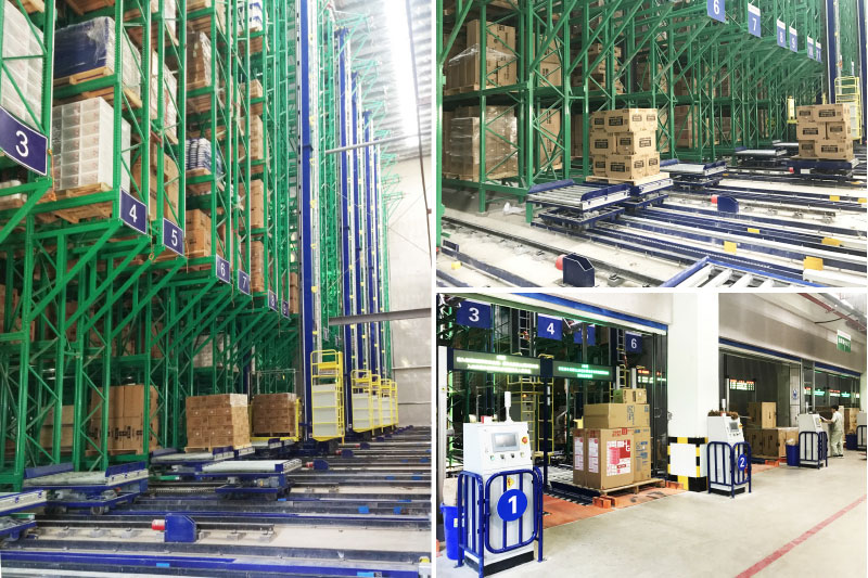 Single Deep Pallet Stacker ASRS